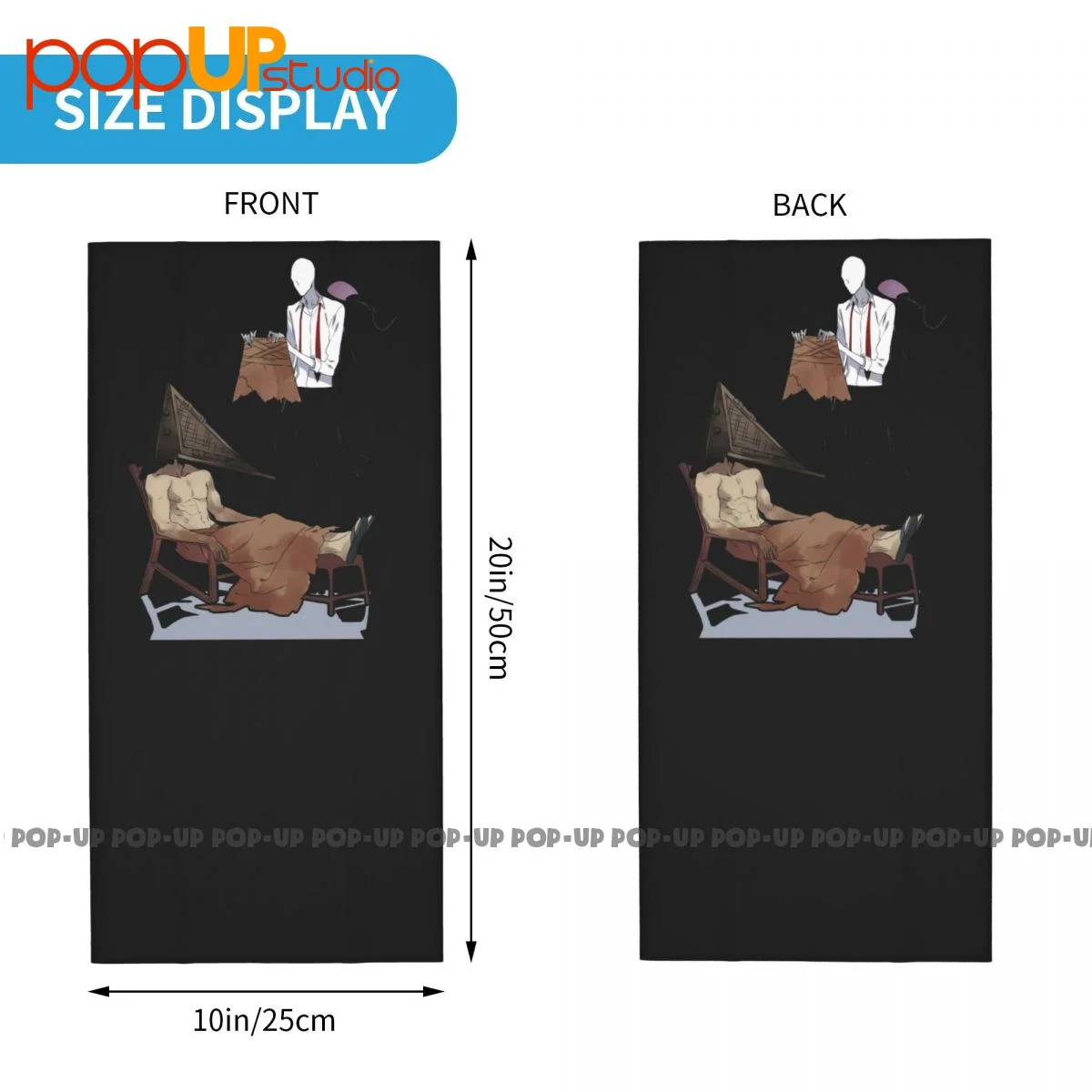 Slender Man Face Up Close In Game