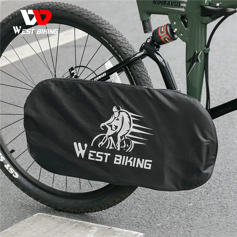 WEST BIKING Bicycle Chain Protector Cover Waterproof Dustproof MTB Road ...