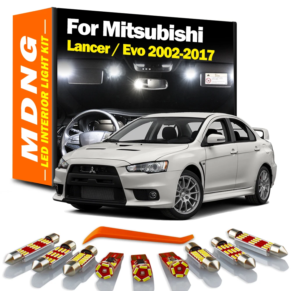 Kit-de-l-mpada-interior-LED-para-Mitsubishi-Lancer-Evo-Evolution-luz-de ...