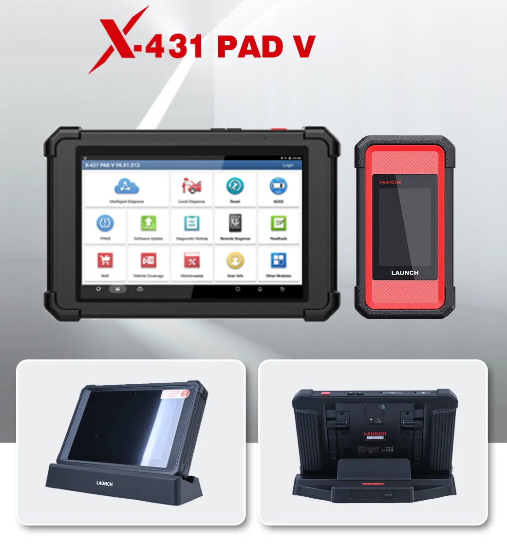 Original-Global-Version-LAUNCH-X431-PADV-PAD-5-Auto-Full-System-Car ...