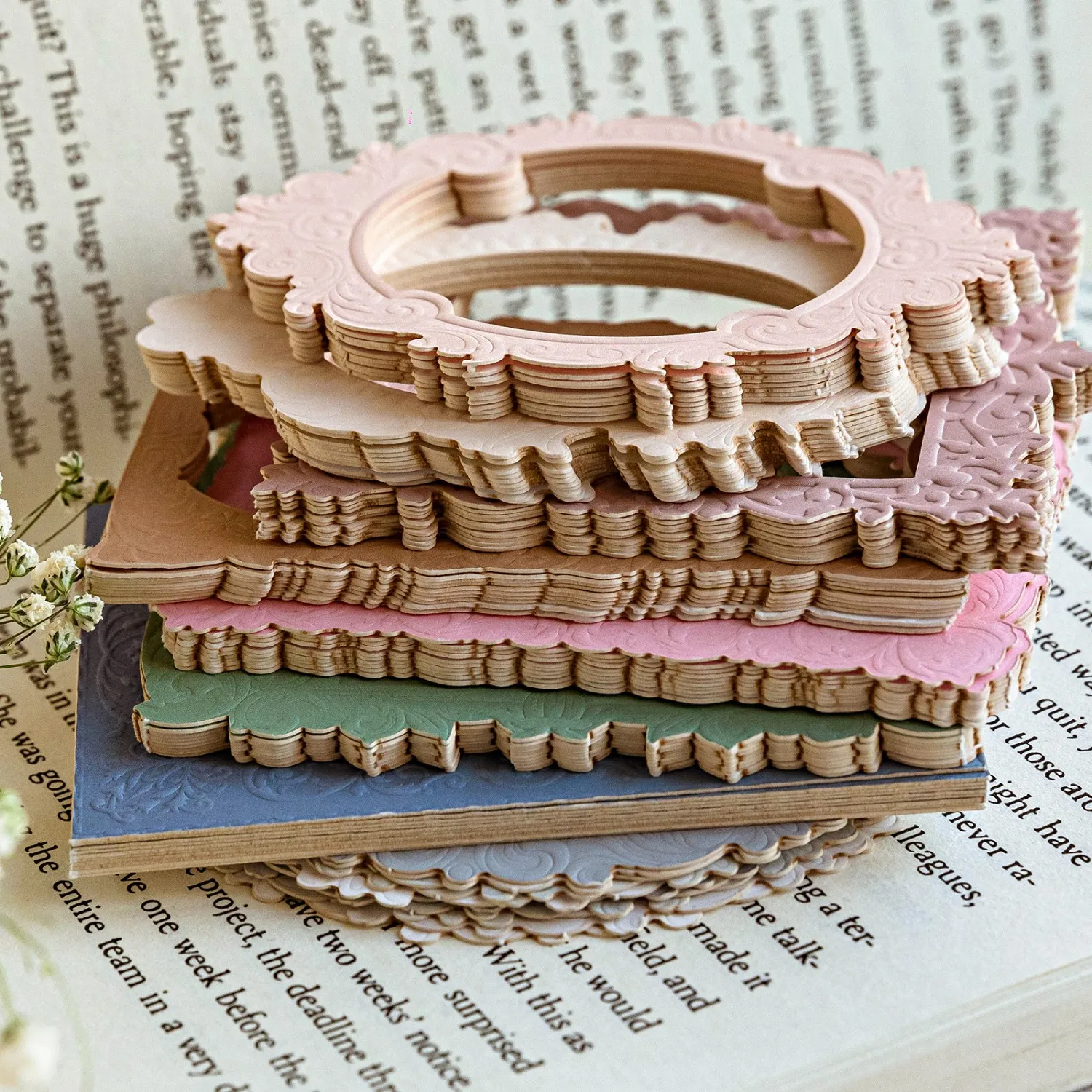 10pcs-Relief-Hollow-Decorative-Paper-for-Card-Making-Background ...