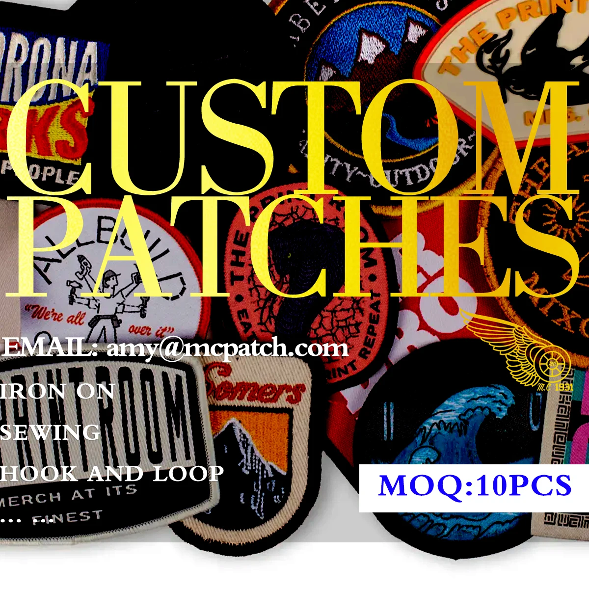 Custom-Embroidery-Patches-for-Clothes-Iron-on-Patches-Sewing-Badges-PVC-Woven-Printed-Hook-Loop ...
