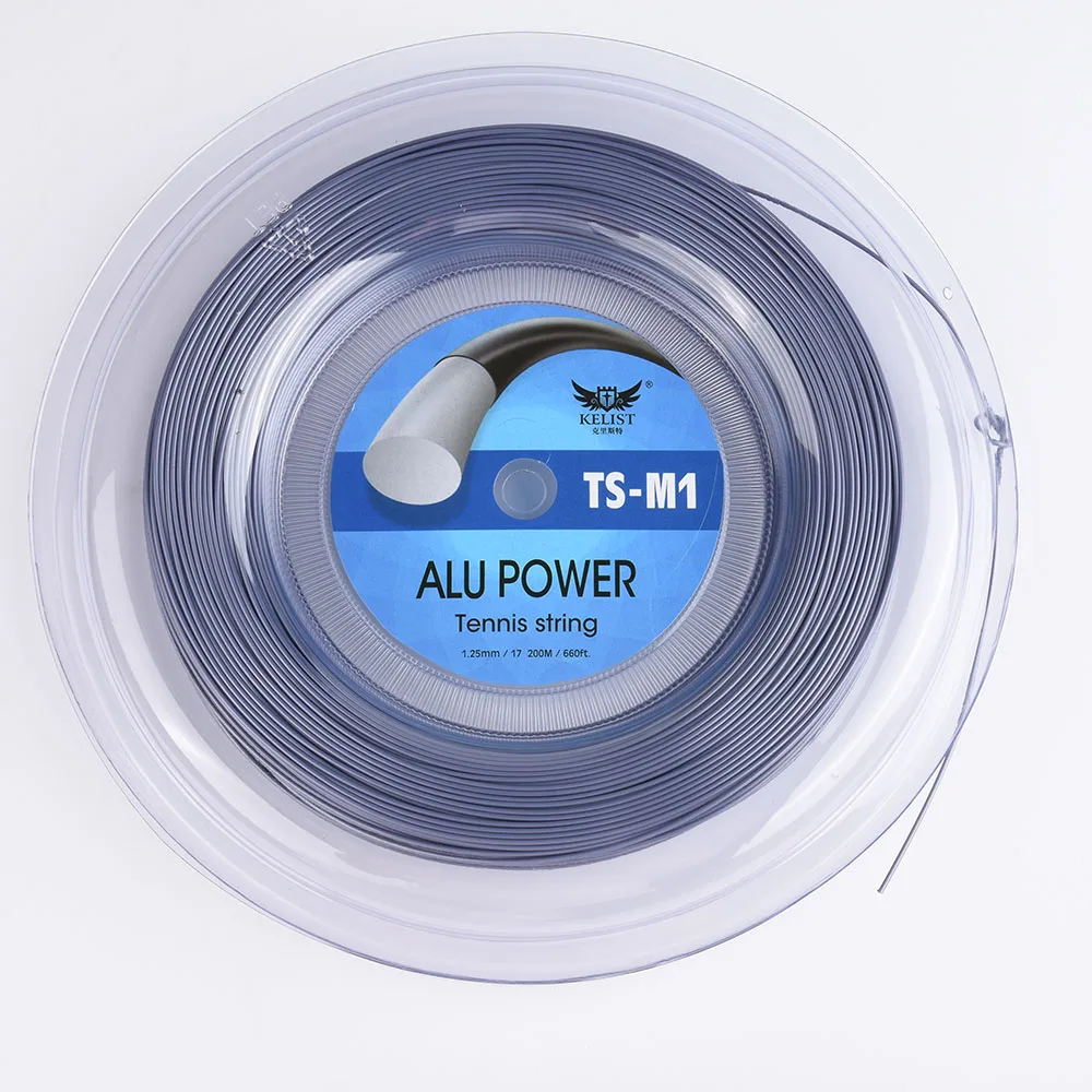 Same-LUXILON-Quality-Alu-Power-Tennis-String-Polyester-1-25MM-Gray ...