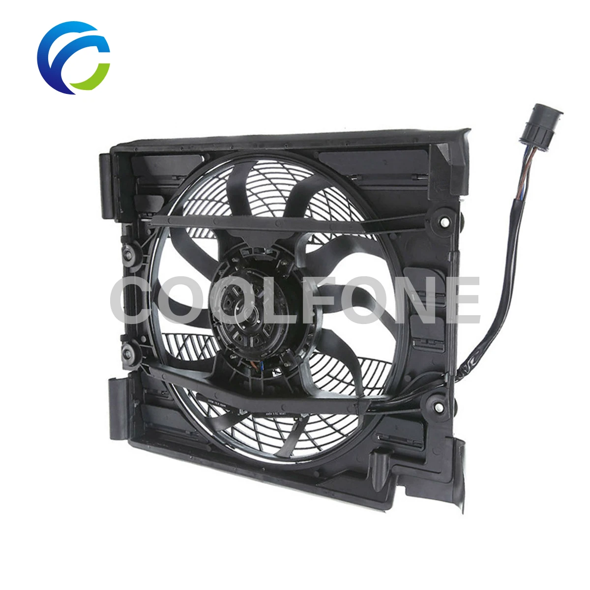 Cooling-Radiator-Electric-Fan-for-BMW-Touring-E39-520-523-525-528-530 ...