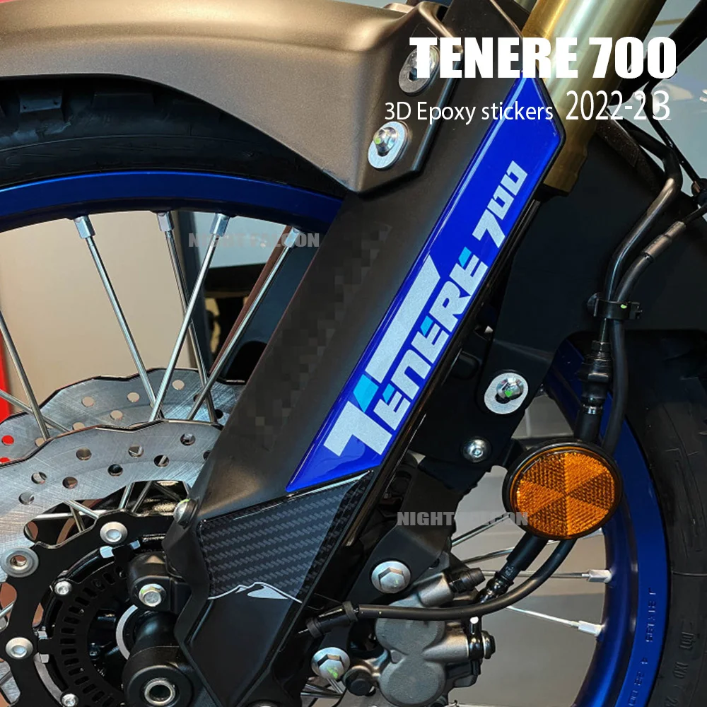 Tenere-700-2023-Accessories-Motorcycle-Front-Fender-Sticker-3D-Epoxy ...