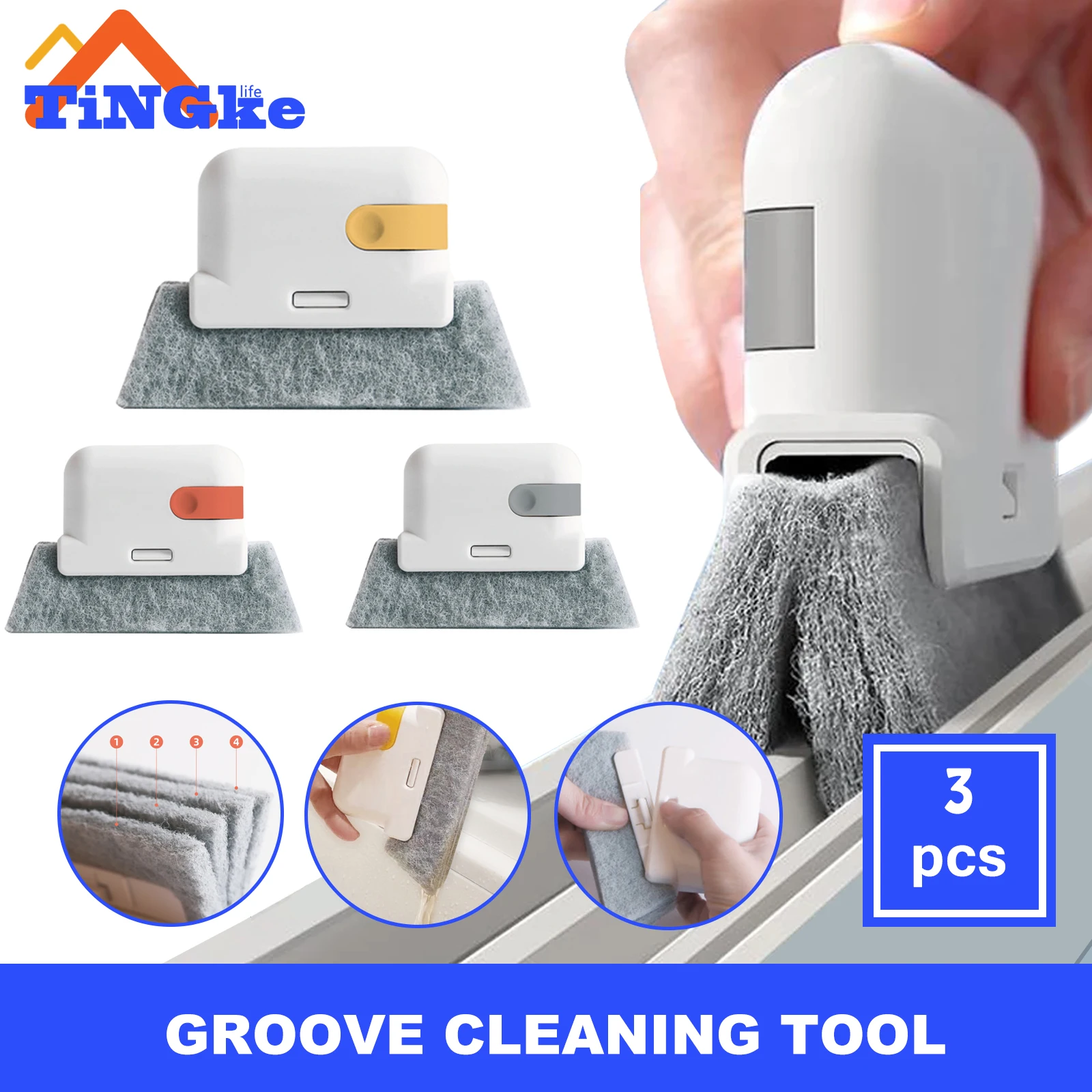 Tingke-Window-Groove-Cleaning-Tool-Window-Slot-Cleaner-Brush-Sliding ...