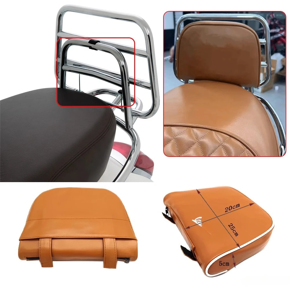 For-Vespa-Primavera-Sprint-150-Motorcycle-Modified-Backrest-GTS300-GTV ...