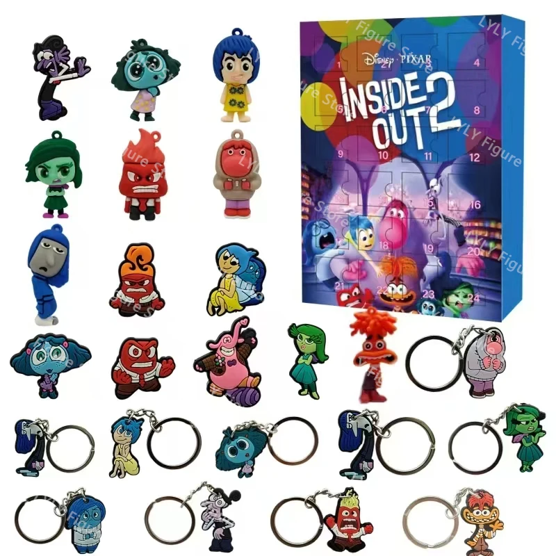 24Pcs-Box-Inside-Out-2-Anime-Moive-Figure-Countdown-Christmas-Advent ...