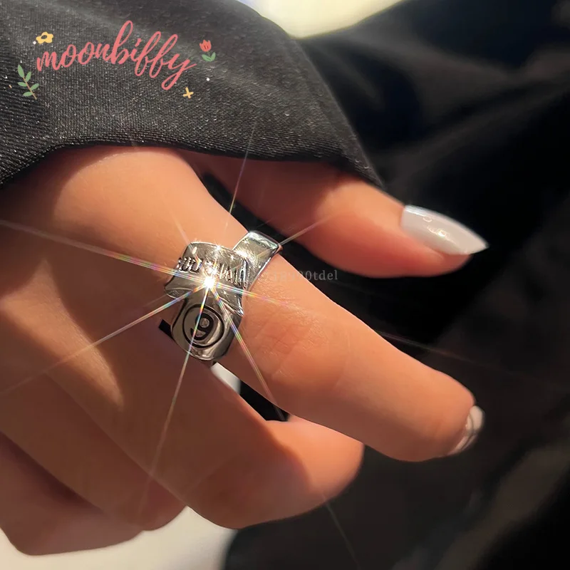 Anillos-Punk-irregulares-personalizados-para-ni-as-anillo-abierto-versi ...