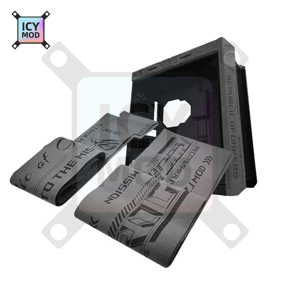 ROG Helios PC Case MOD Gamer Cabinet Cover ASUS ROG Strix GX601 Leather ...