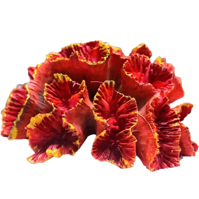 Aquarium Coral Ornaments DIY Fish for Tank Decoration Artificial Reef ...