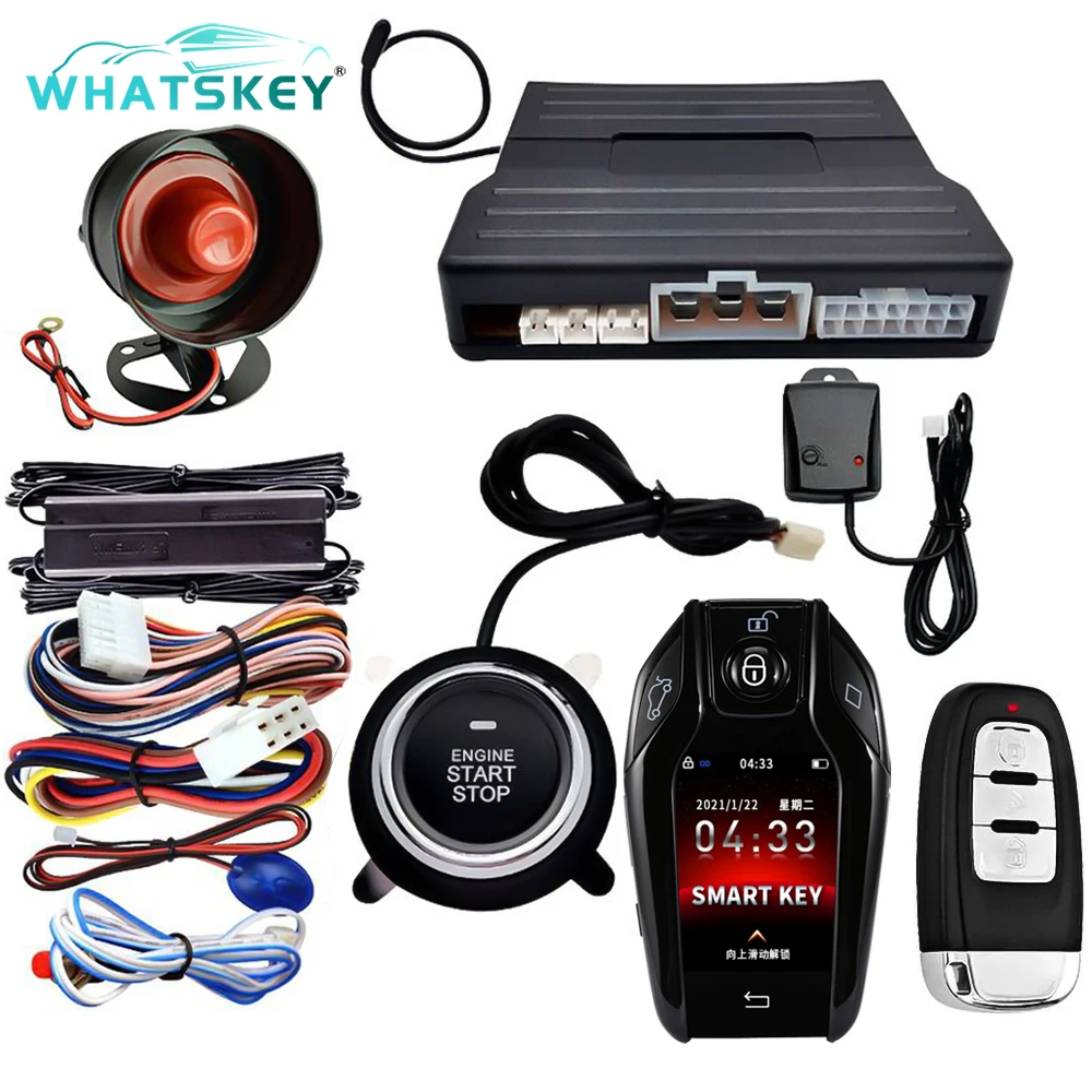 WhatsKey-Universal-Push-Start-Stop-Button-Car-start-stop-Engine-start ...