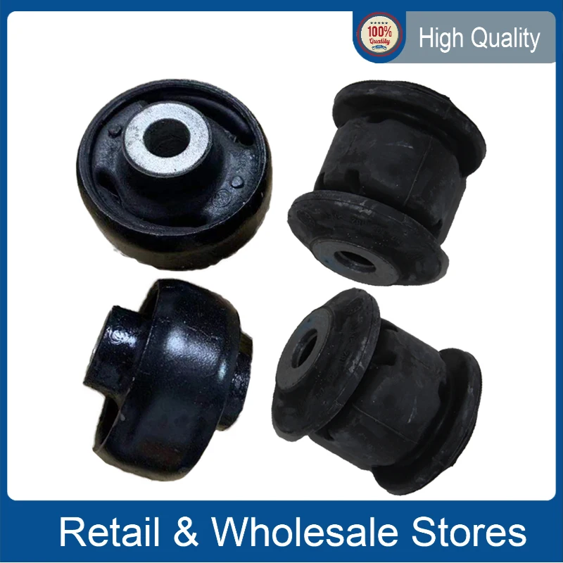 2 Set Front Control Arm Bushing Rubber 5Q0407182 5Q0407183 for VW Golf ...