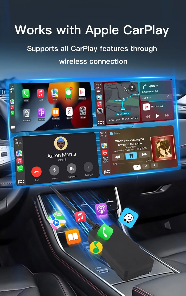 Адаптер Plug and Play Carbitlink Smartlink Phonelink для беспроводной ...