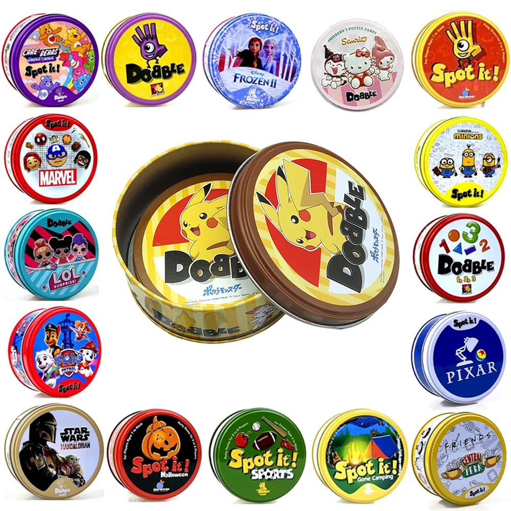 Spot-It-Pokemon-Dobble-Juego-Pikachu-Cards-Game-with-Metal-Box-One ...