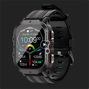 New C26 Smart Watch 100+ Sports Modes Bluetooth Call Smartwatch 1.96 ...