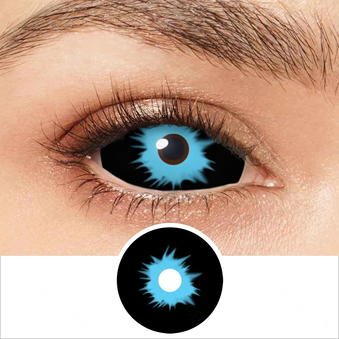 Black People With Blue Contacts