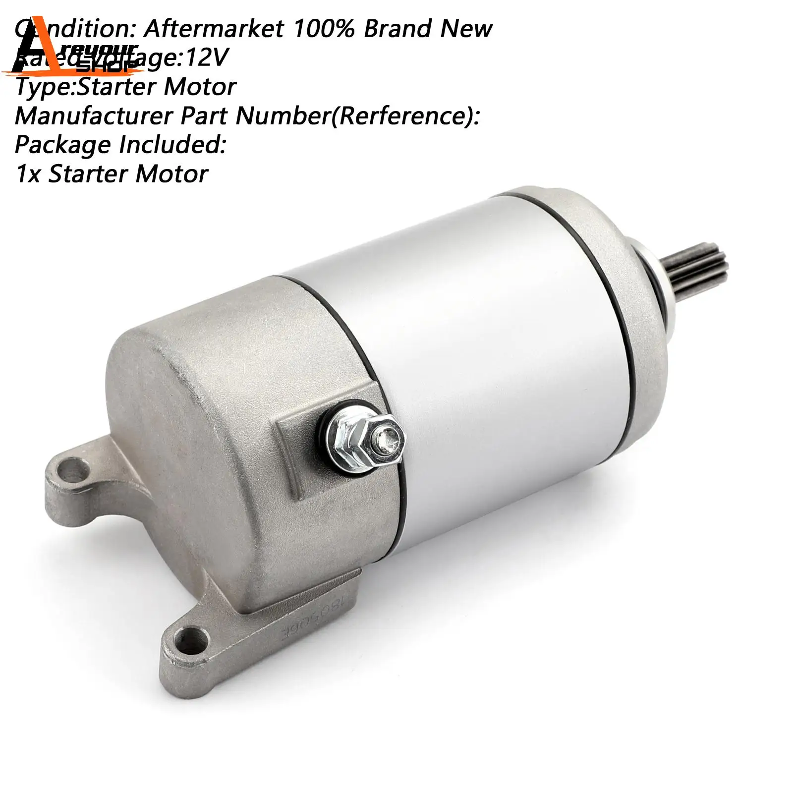 Areyourshop-Starter-Motor-atv-For-YAMAHA-350-YFM35-YFM35F-TFM35G ...