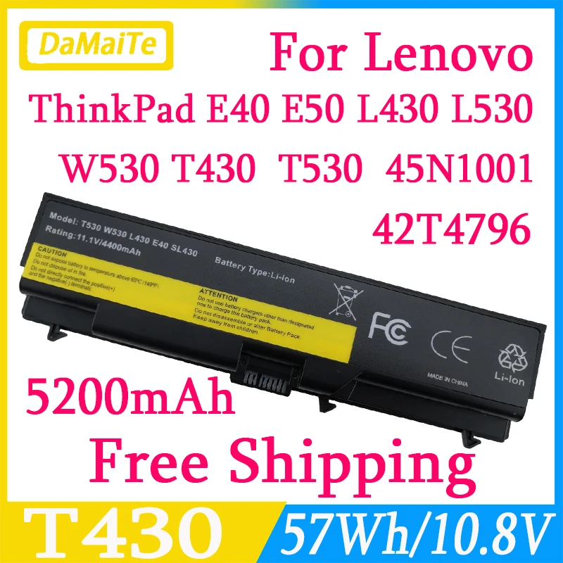 New-T430-Laptop-battery-For-Lenovo-ThinkPad-L430-L530-T430-T430I-T530 ...