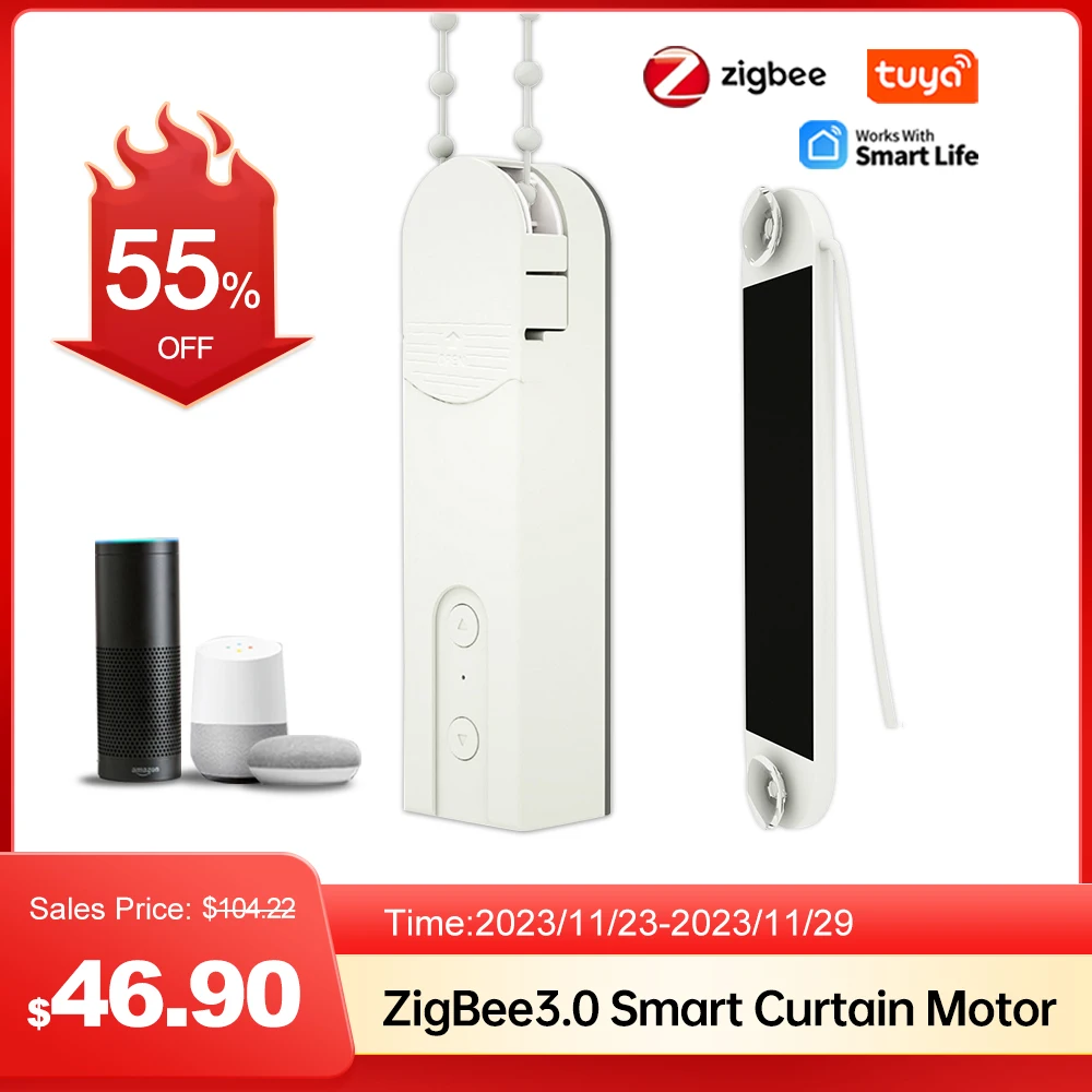 Smart-Life-Tuya-ZigBee3-0-Curtain-Motor-DIY-Chain-Motorized-Roller ...