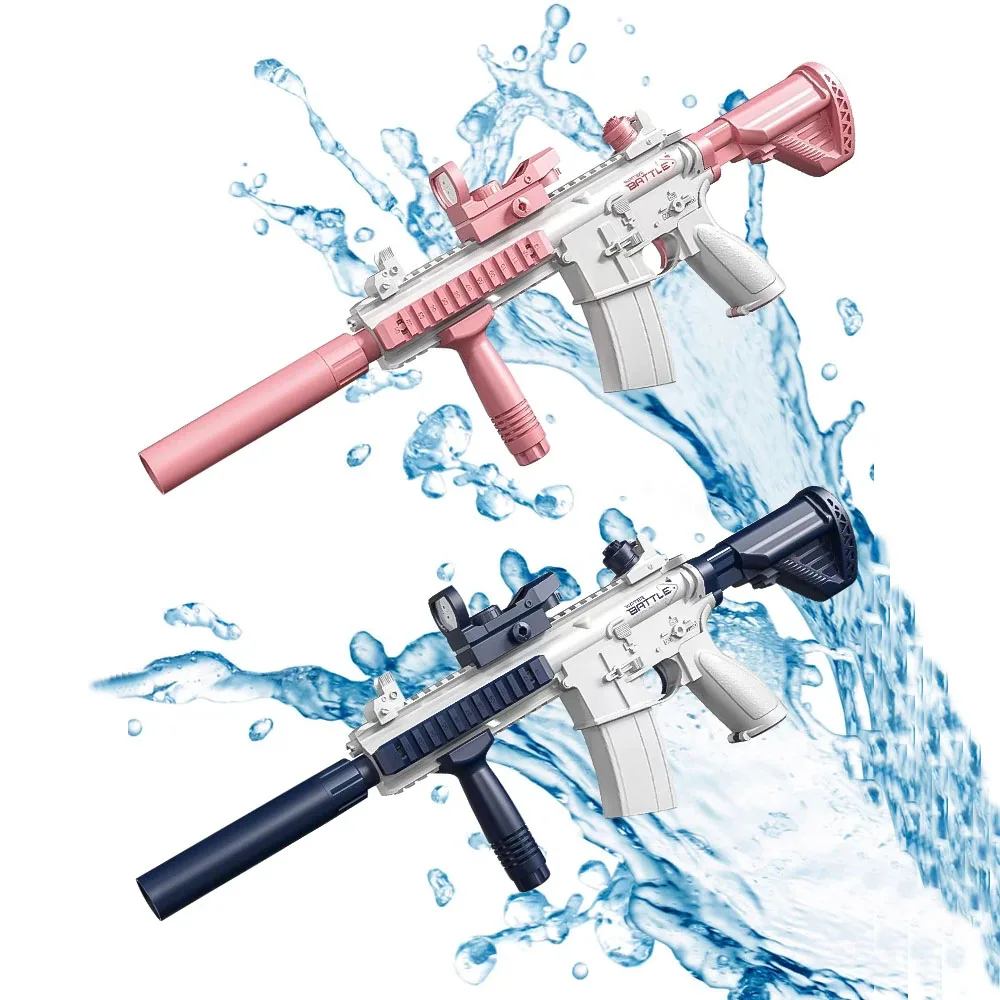 Summer-Hot-M416-Water-Gun-Electric-Glock-Pistol-Shooting-Toy-Full ...