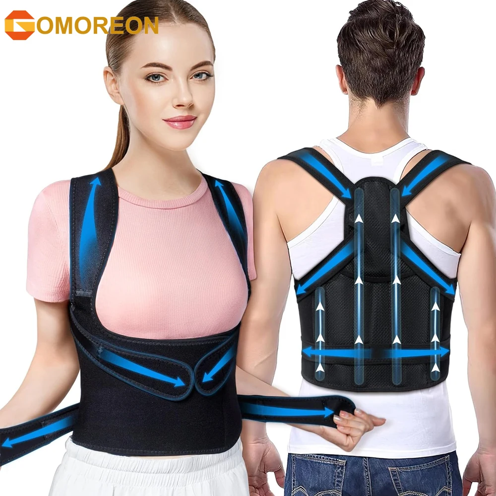 1Pcs-Back-Brace-for-Women-Men-Posture-Corrector-Improve-Posture-Lumbar ...