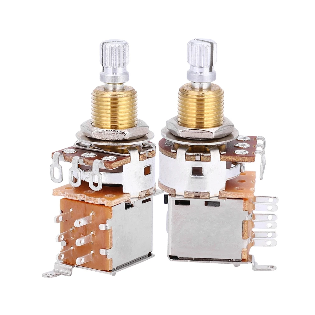 A500K-Potentiometer-Push-Pull-Switch-Electric-Guitar-Linear ...