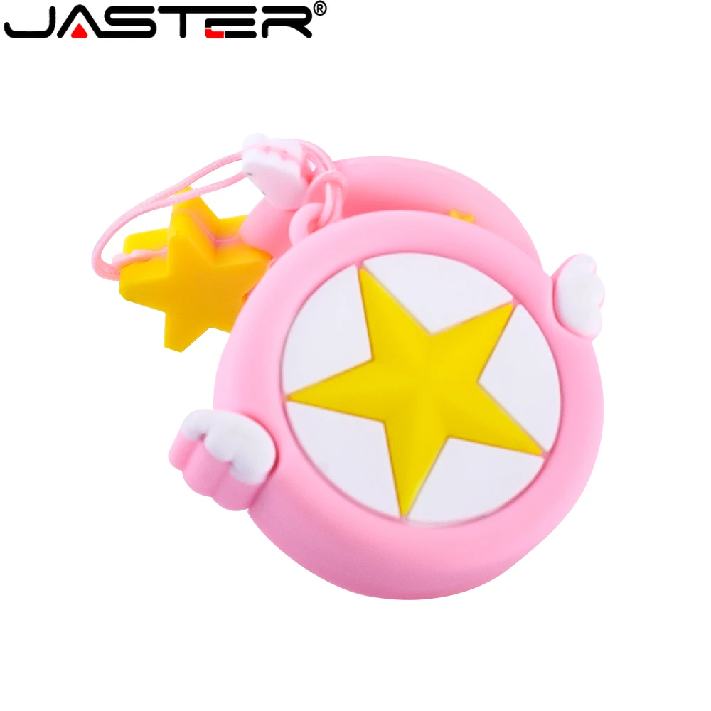 Cartoon-USB-flash-drive-Cute-Memory-stick-Pink-stars-Pen-drive ...