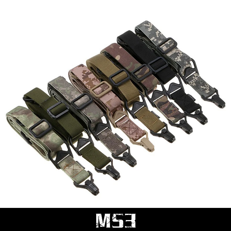 2-Point-Tactical-Gun-Rifles-Sling-Multi-Mission-MS3-Adjustable ...