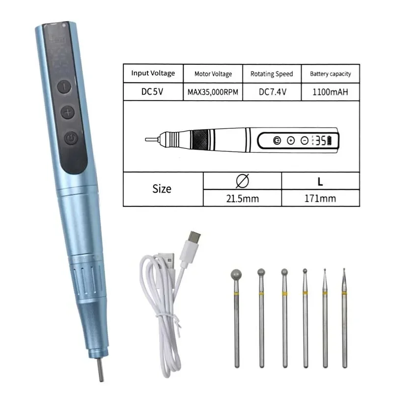 GREATLH-1set-Ophthalmic-Eye-Portable-Corneal-Small-Polisher-0-35000RPM ...
