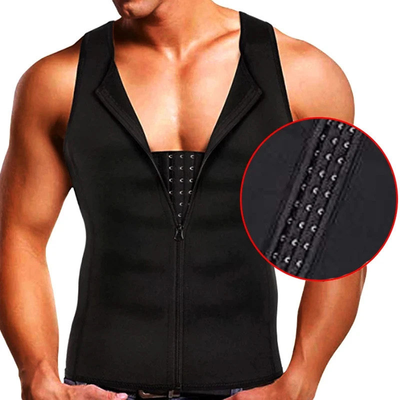 Men-s-Slimming-Tank-Top-Body-Shaper-Comfortable-Compression-Vest-With ...