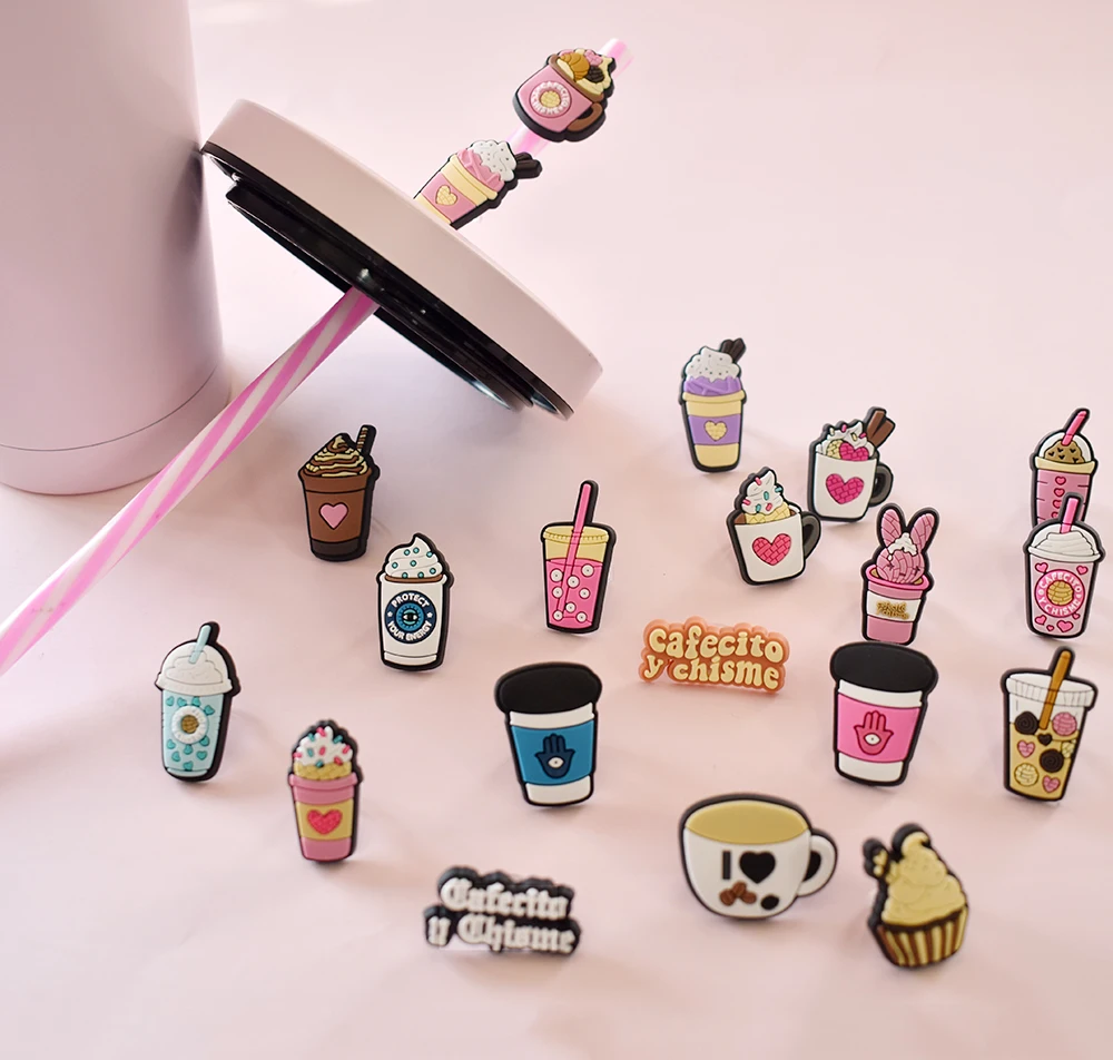 1pcs-pvc-straw-toppers-reusable-drinking-straw-pink-drinking-straw ...