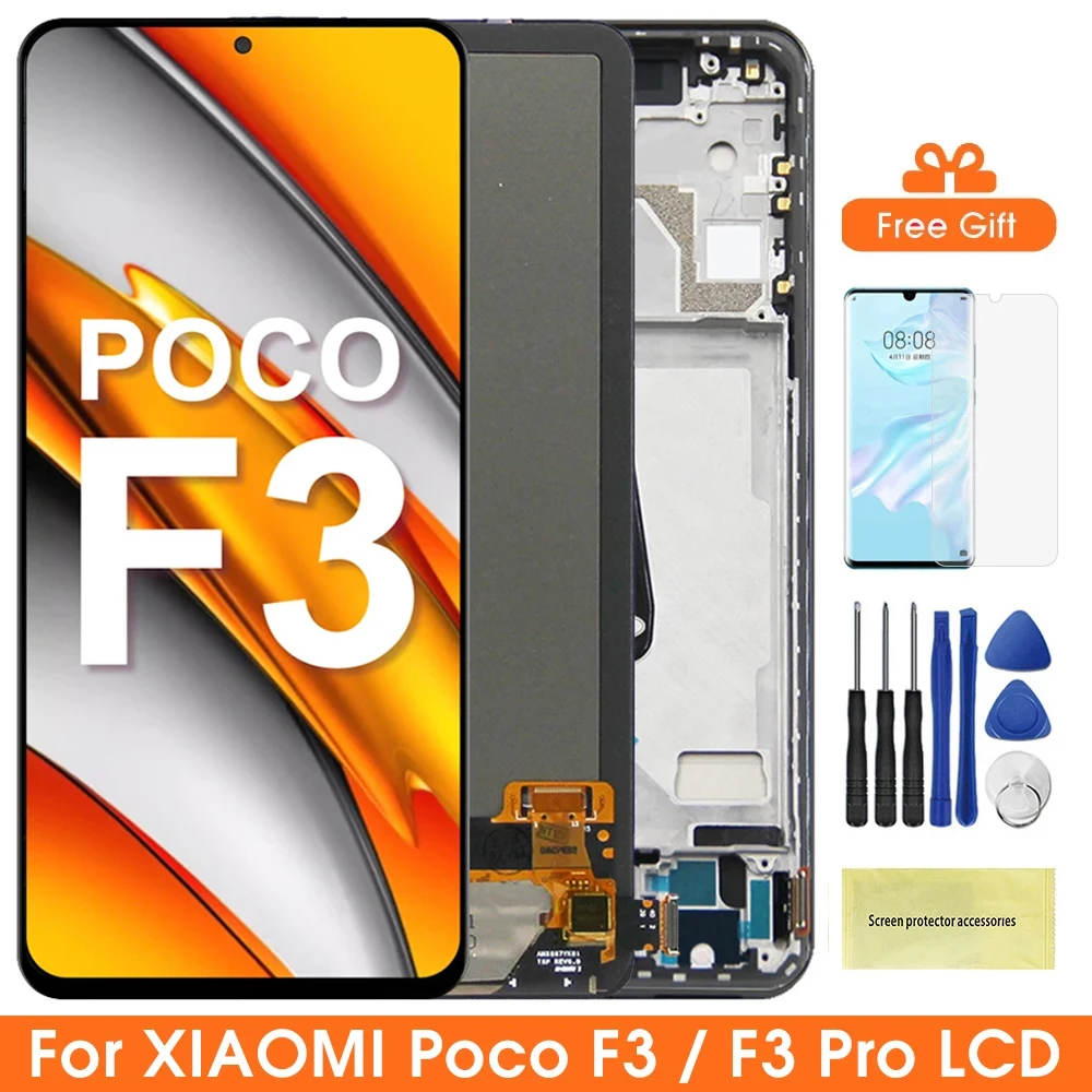6-67-Super-AMOLED-Poco-F3-Display-Screen-for-Xiaomi-Poco-F3-M2012K11AG ...