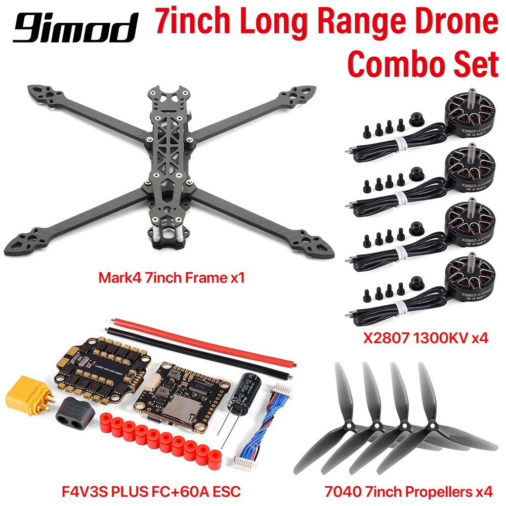 9IMOD-Mark4-7inch-295mm-Wheelbase-Carbon-Fiber-Frame-5mm-Arm-X2807 ...
