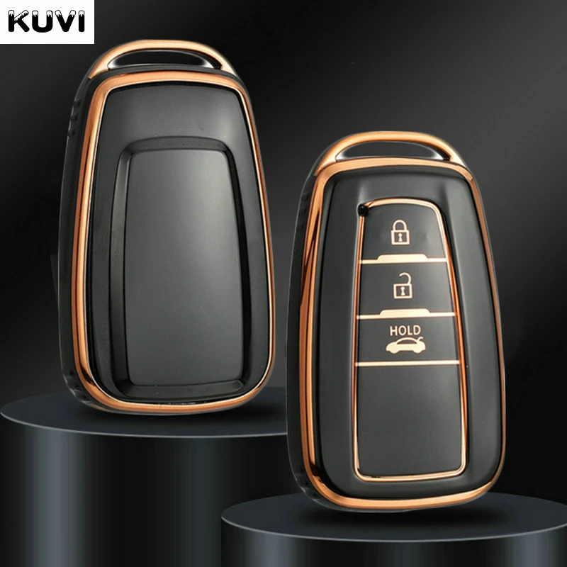 Fashion TPU Car Remote Key Case Cover Shell Fob For Toyota Corolla ...