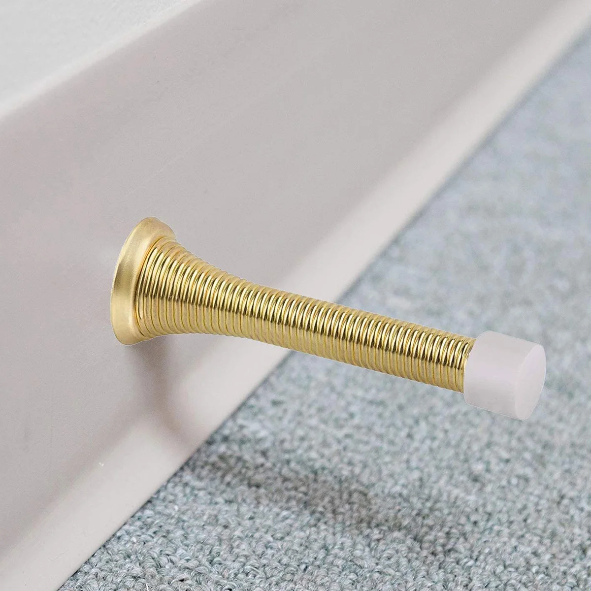 Rubber-Wall-Mounted-Door-Stopper-Stainless-Steel-Door-Stops-Holder ...