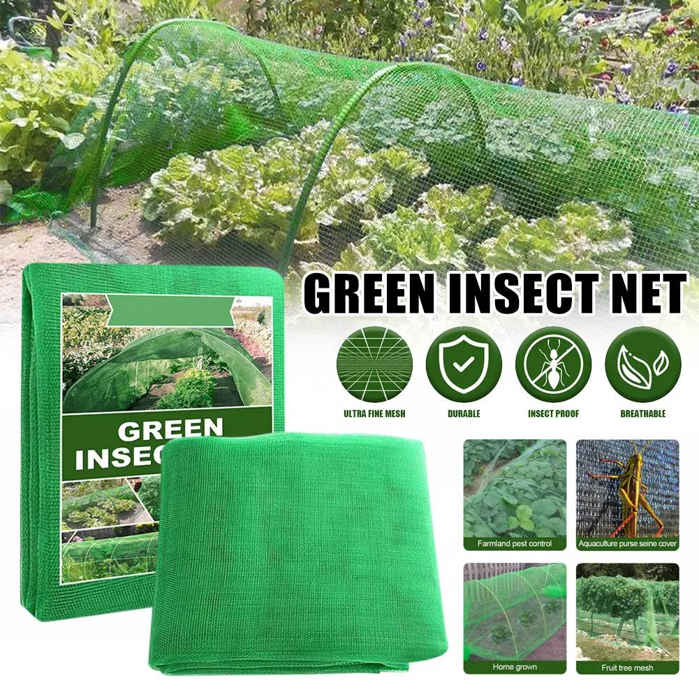 New-Insect-Anti-Bird-Net-Vegetable-Protection-Fine-Mesh-Outdoor-Garden ...