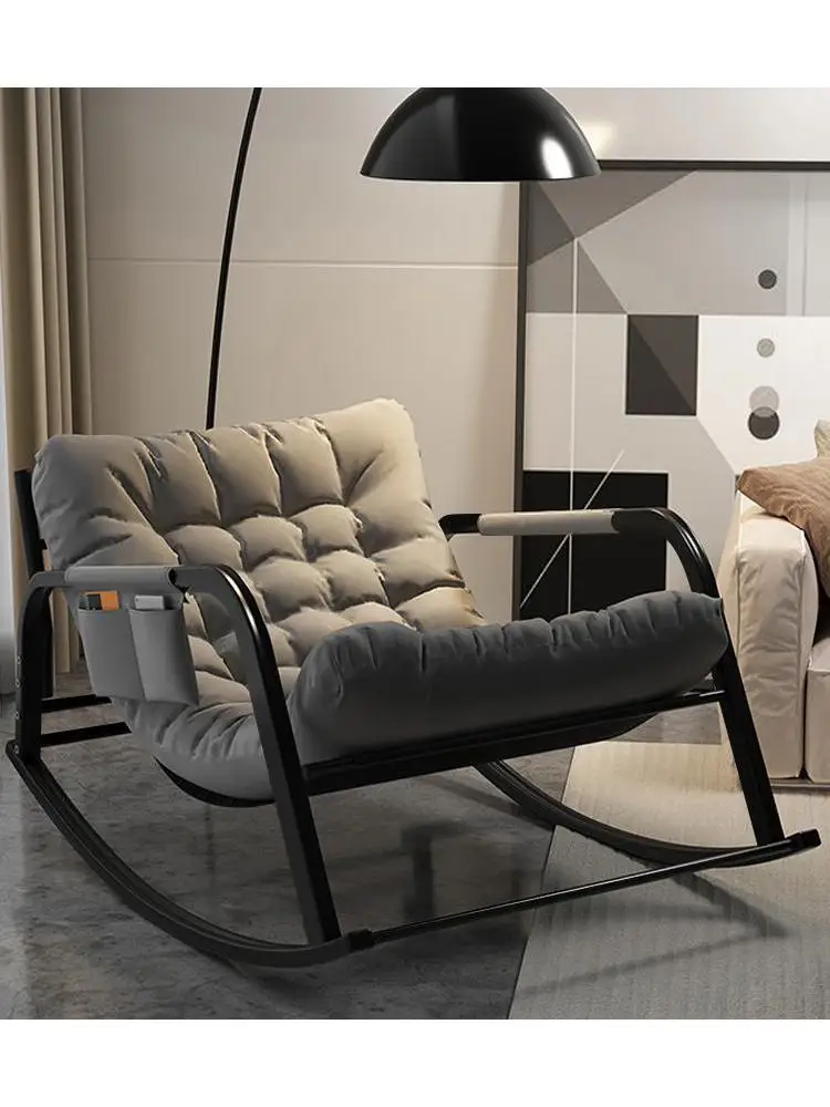 Rocking-Chair-Recliner-Home-Lazy-Chair-Comfortable-Reclining-Living ...