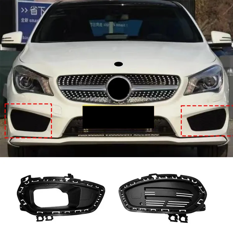 Front-bumper-fog-light-frame-For-Mercedes-Benz-CLA-Class-W117-OEM ...