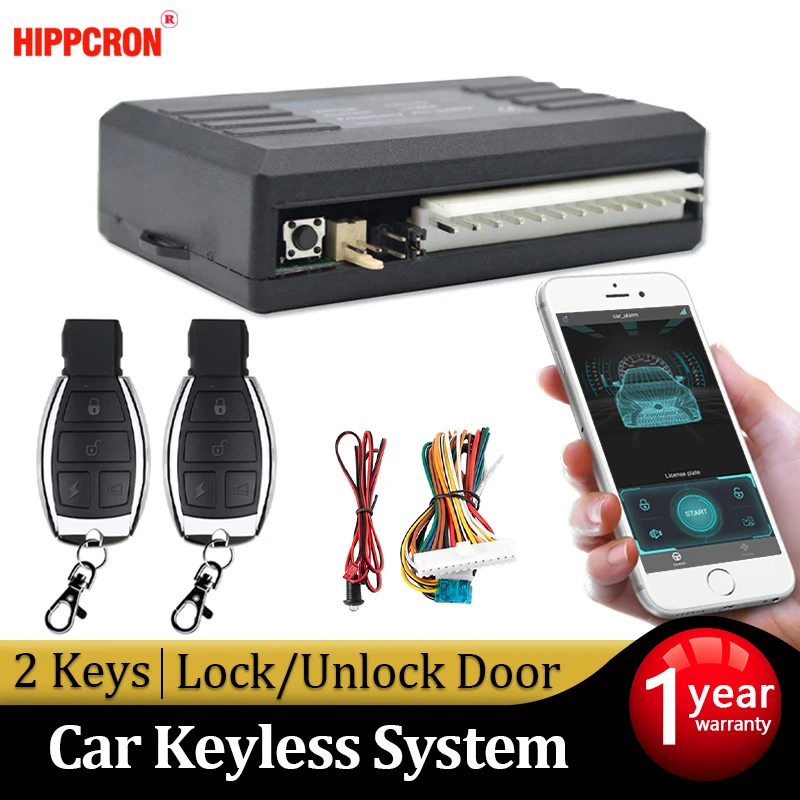 Universal-Car-Door-Lock-Trunk-Release-Keyless-Entry-System-Central ...