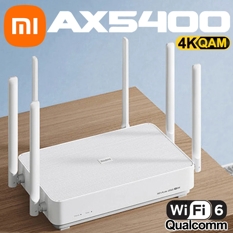NEW-Xiaomi-Redmi-AX5400-Wifi-Router-Mijia-Mesh-System-6-Pro-160MHz-4K ...