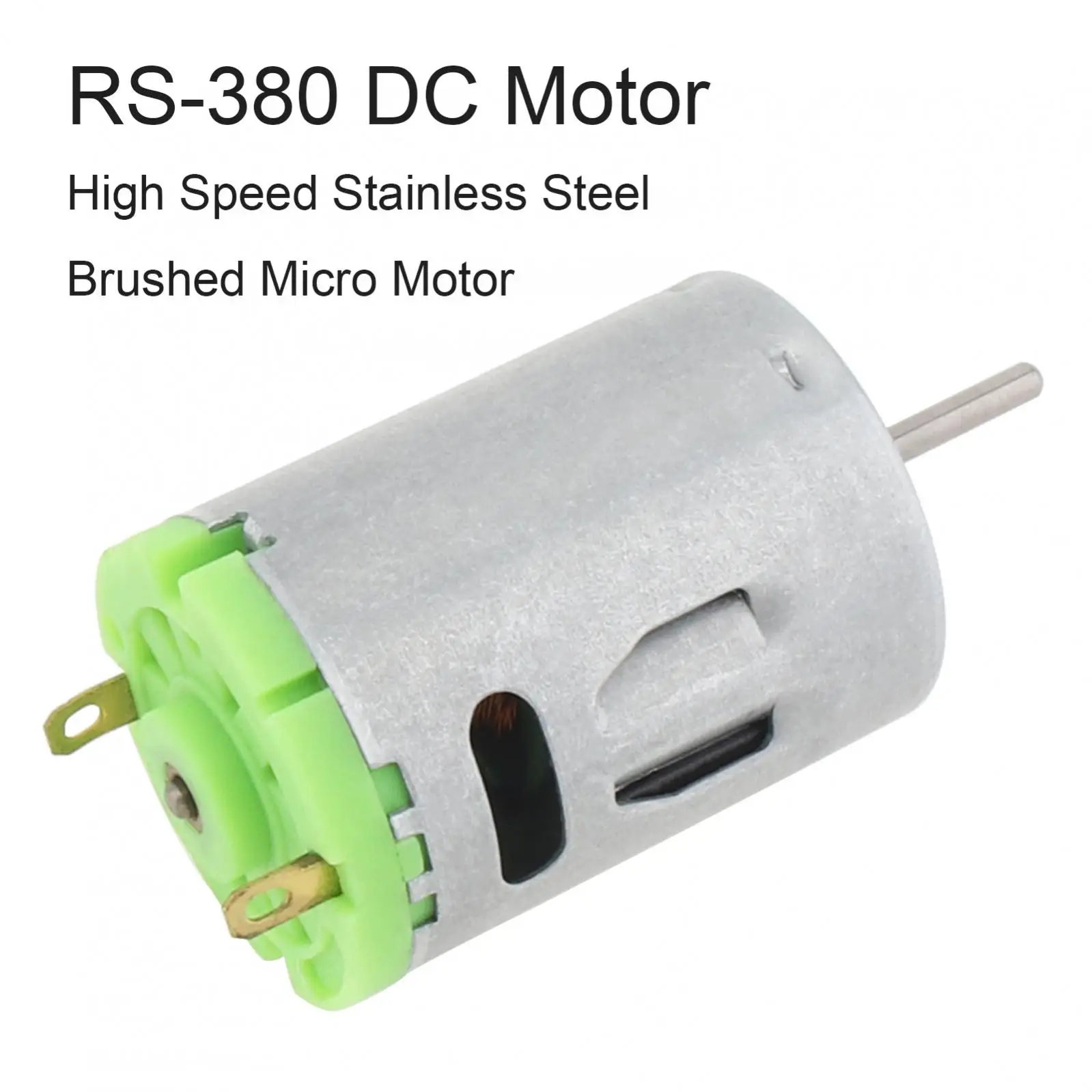 380 DC Motor DC 6-24V 6000-24000RPM High Speed Hobby Toy R380 Micro ...
