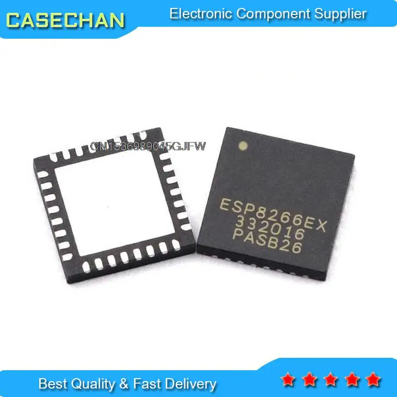 Chip IC original ESP8266EX QFN ESP8266 EX QFN32, nuevo, en Stock, 1 ud.