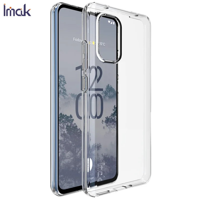 For-Nokia-X30-5G-Case-IMAK-Ultra-Thin-Soft-TPU-Clear-Back-Cover-Phone ...