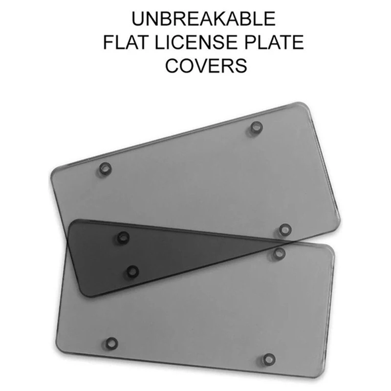 1pcs-Car-Frame-Cover-Shield-Transparent-License-Plate-Frame-Truck ...