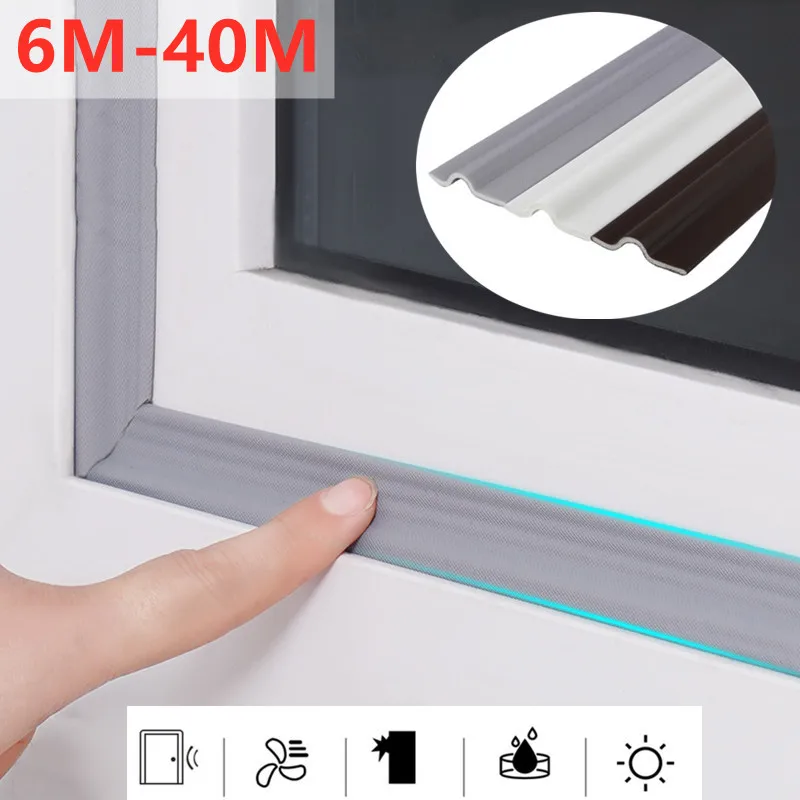 6m-40m-Self-Adhesive-Window-Door-Seal-Strip-Acoustic-Foam-Sliding-Door ...