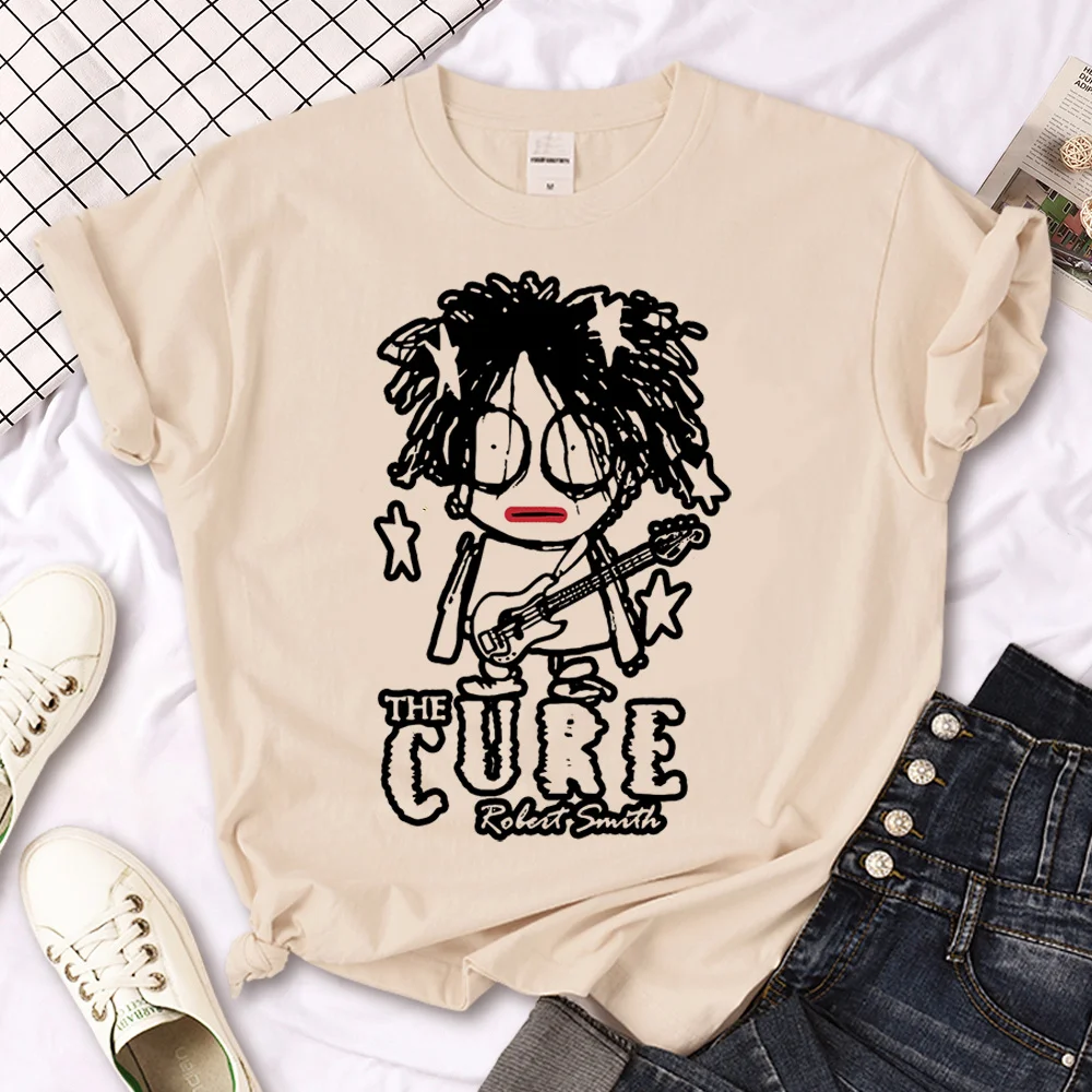 Camiseta-de-the-Cure-para-mujer-camisetas-Y2K-de-dise-ador-ropa-de ...