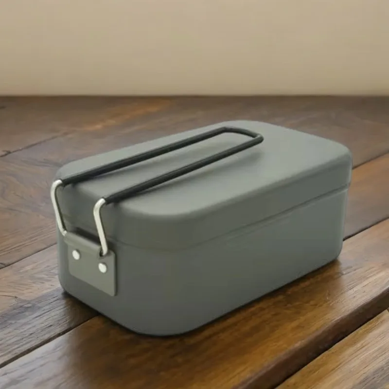 Nature Hike Lunch Box with Lid, Lightweight Picnic Bento Box, Foldable ...