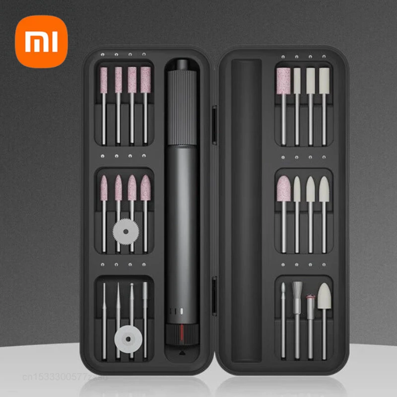 Xiaomi DUKA ATuMan Mini Drill Electric Grinder Carving Pen Variable Speed Rotary Engraver Pen ...