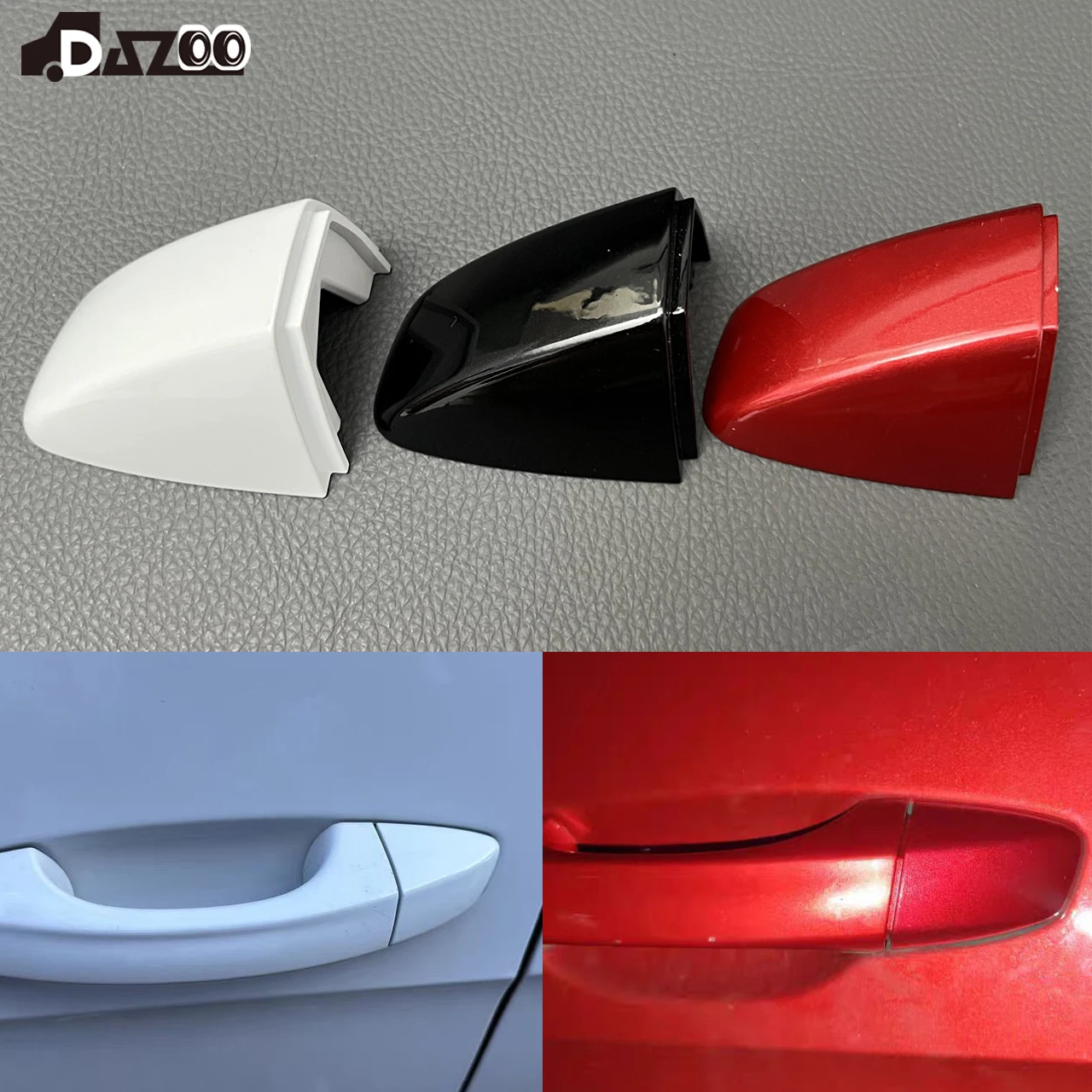 Auto LHD Front Left Door Handle Cover Lock Cover For VW Golf MK7 2013-2018 T-Roc Arteon Skoda ...
